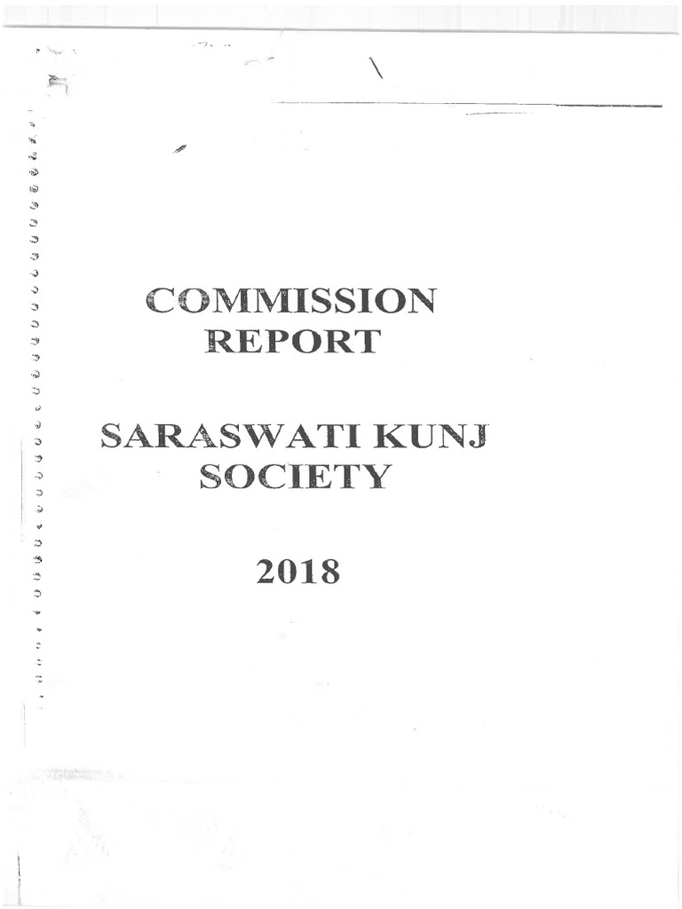 Commission Report PDF | PDF