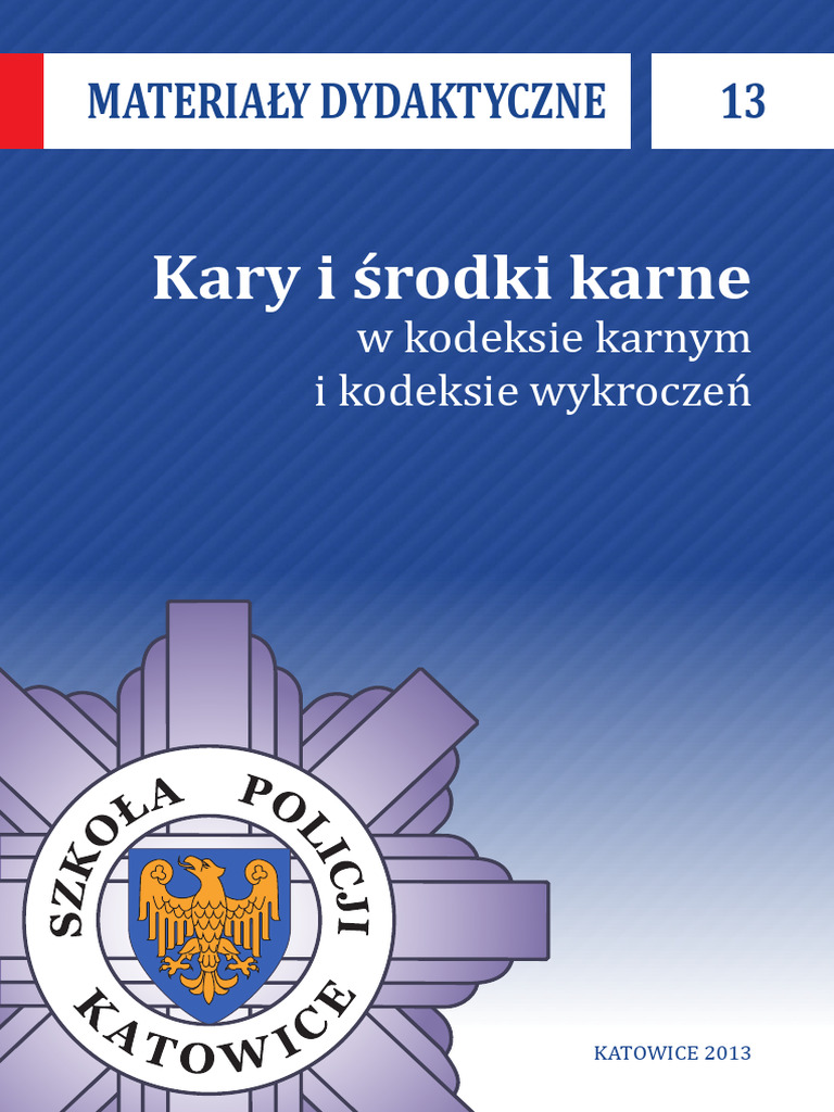 13 Kary I Srodki Karne | PDF