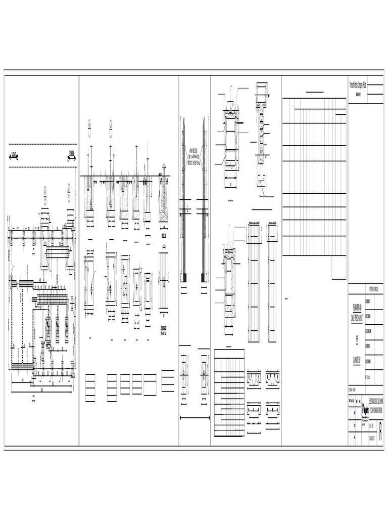 Foundation and Cable Trench Layout | PDF