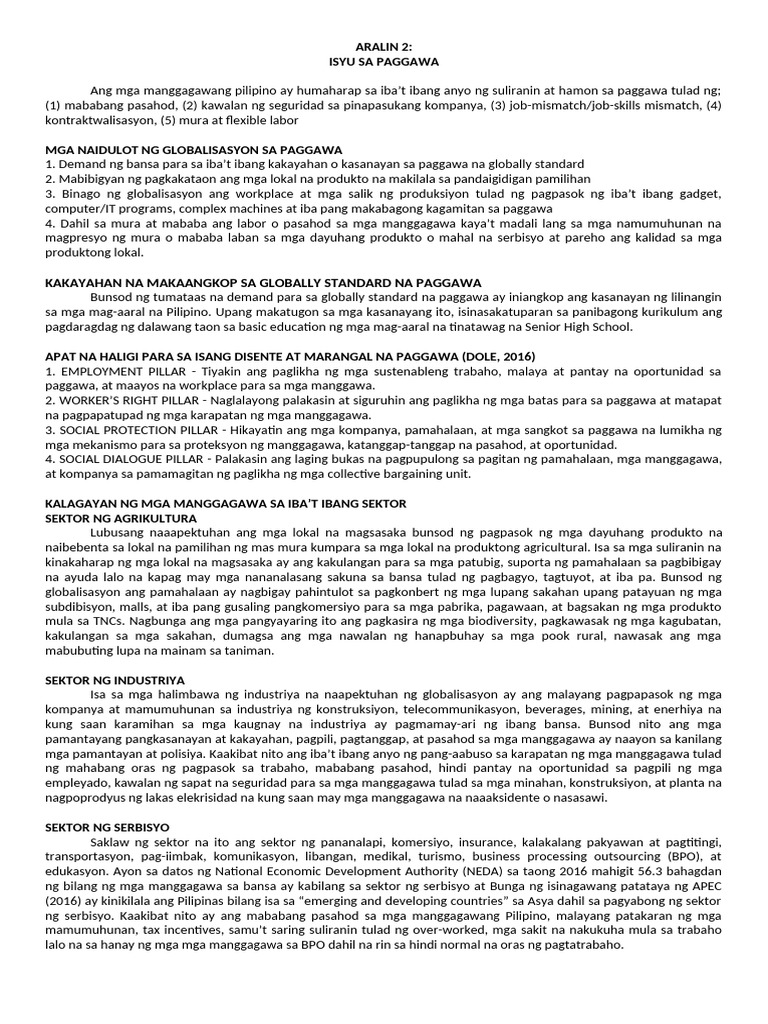 Q2 Aralin 2 Lecture | PDF