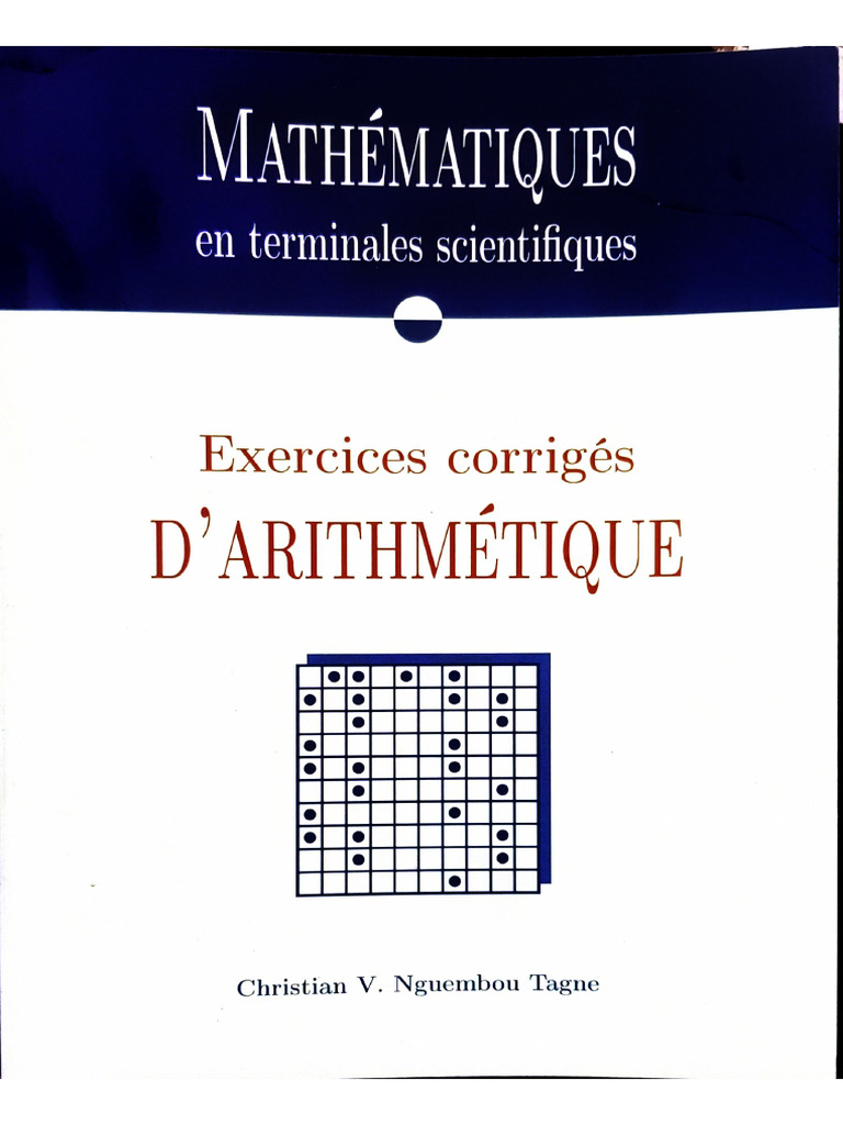 Arith Terminales S Partie 1 | PDF