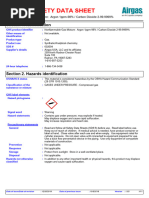 MSDS Un1002 Compressed Air | PDF | Safety | Occupational Safety And Health