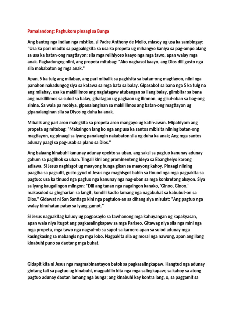 Wednesday Reflection Gospel June 25-2025-WPS Office | PDF