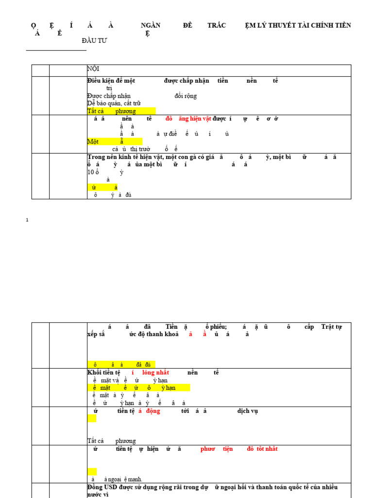 LTTCTT - Ôn Tập-Trang-1 | PDF