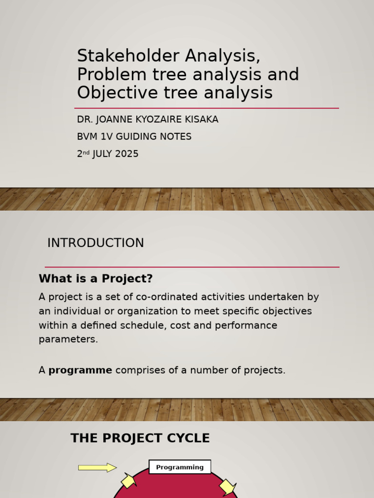 Stakeholder Analysis, PTA, OTA | PDF | Economies | Business