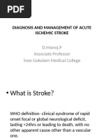Acute Stroke Assessment and Management | PDF | Stroke | Ischemia