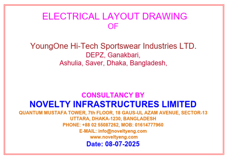 YHT Machine Layout ELD NEW - DWG 08072025 (1) Model | PDF