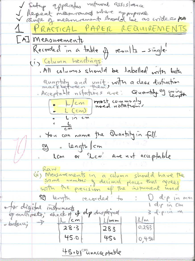 Practical Measurement Requirements | PDF | Arithmetic | Elementary Geometry