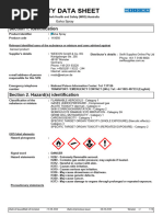 International Thinner Safety Data Sheet | PDF | Safety | Occupational ...