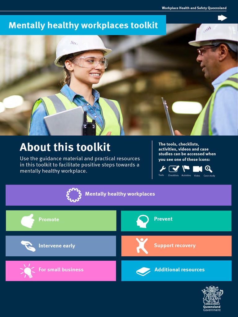 Mentally Healthy Workplaces Toolkit | PDF | Occupational Safety And ...