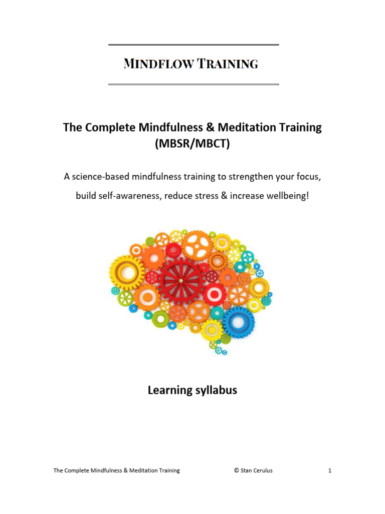 Mindfulness & Meditation Training Guide | PDF | Mindfulness | Meditation