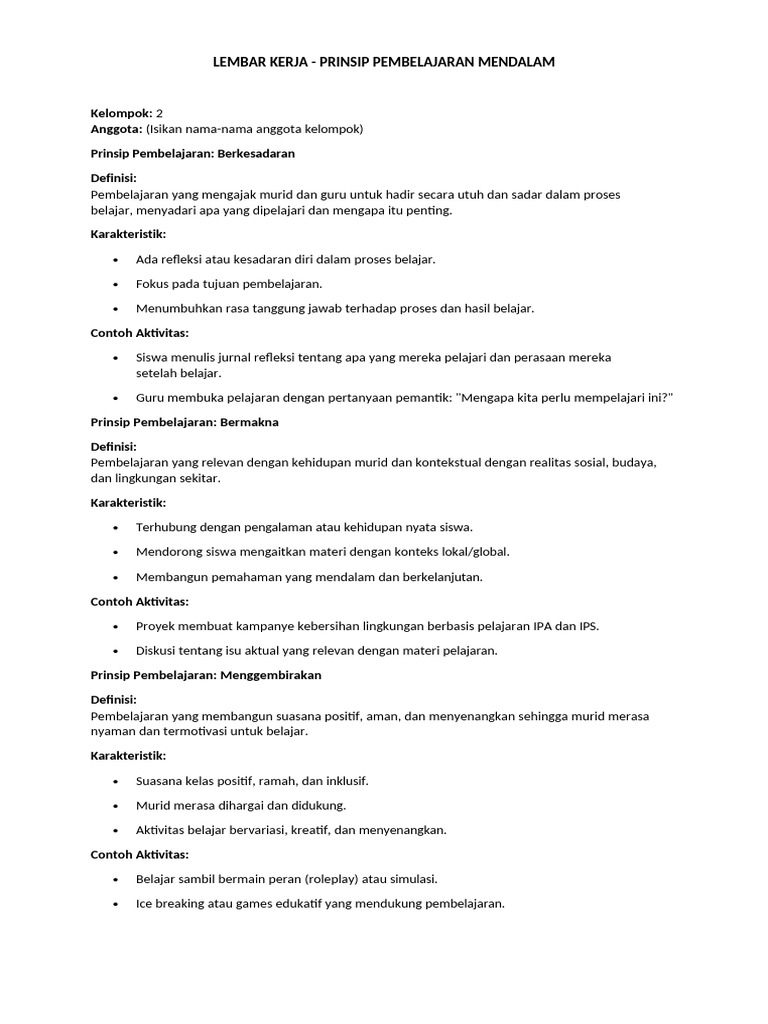 Modul 2 (IN1.2.E. Kegiatan Pelatihan Luring 3) | PDF