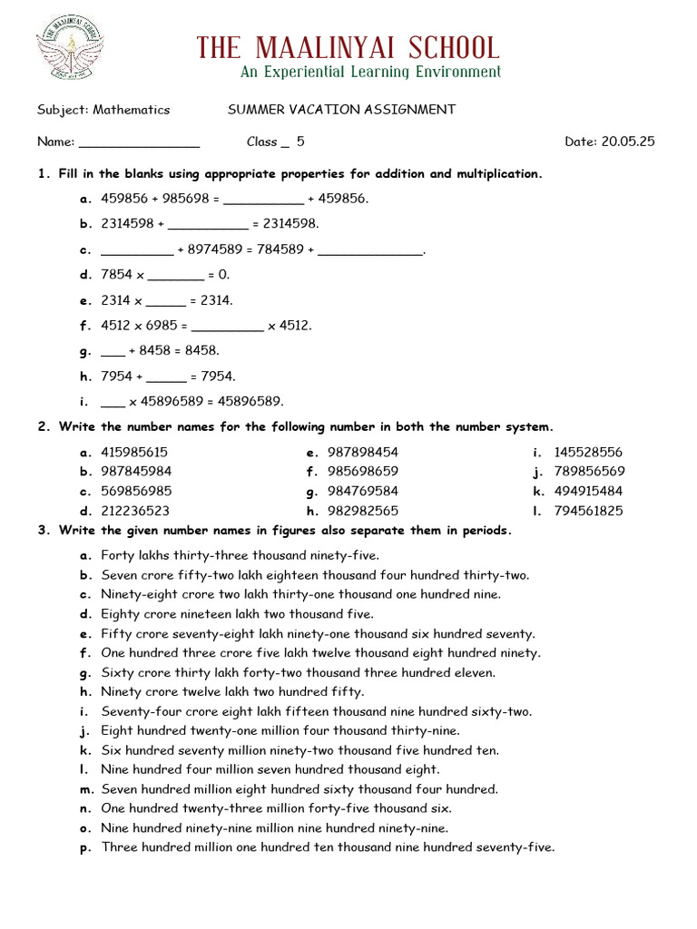 TMS - Ay 2025-2026 - C5 - Summer Home Assignment-4 | PDF | Computing