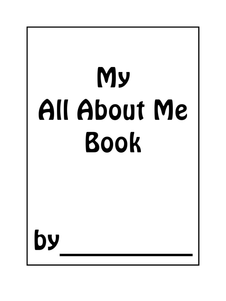 All About Me Book | PDF