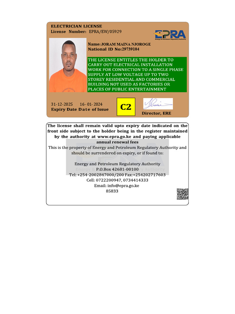 Kennedy Gathumbi Kimwaki - 1 | PDF