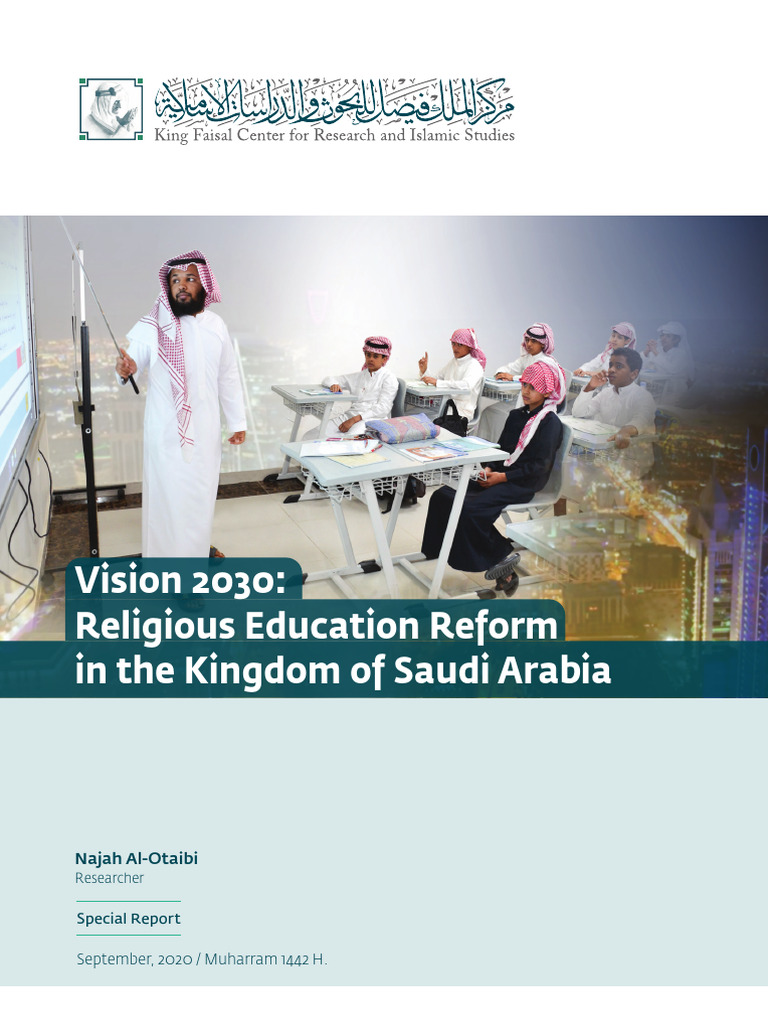 Vision 2030: Religious Education Reform in The Kingdom of Saudi Arabia ...