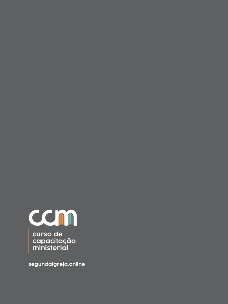Contracapa Apostilas CCM | PDF