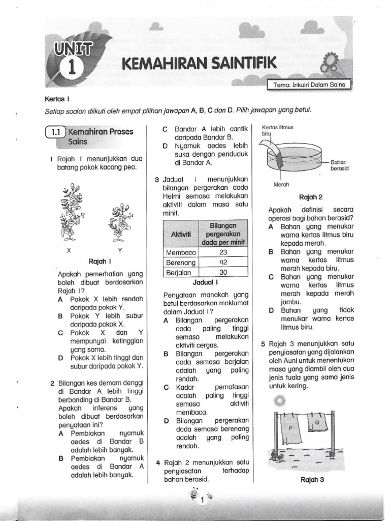 Sains Y5 Unit 1-10 | PDF