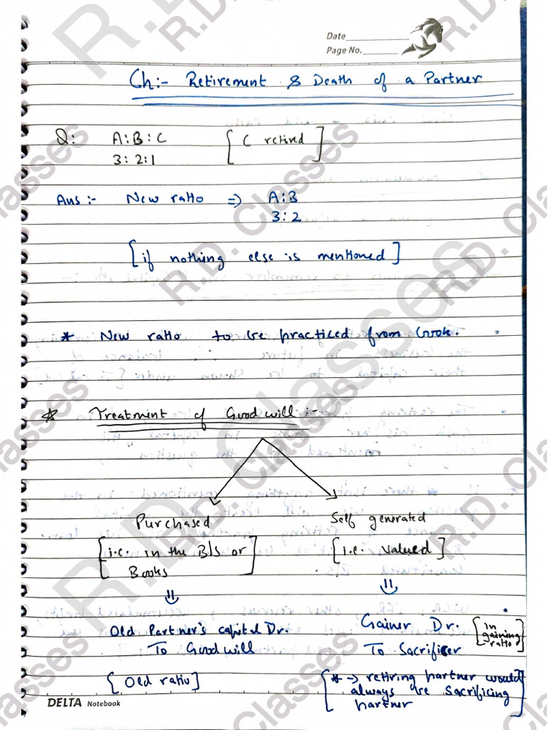 Retirement Death Notes. RD Classes | PDF
