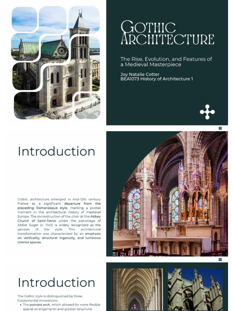 Lecture Slides 07 - Gothic Architecture | PDF