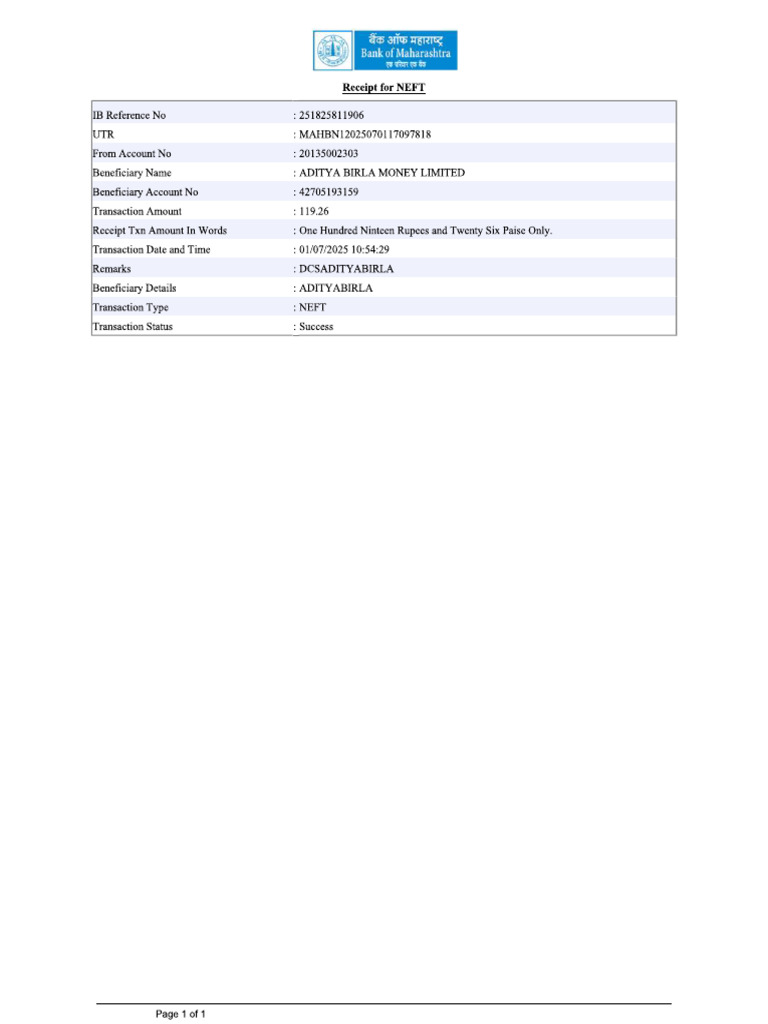 Dcs Aditya Birla | PDF