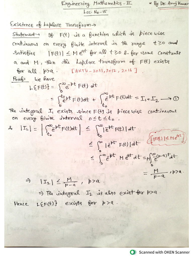 Lec-15 (Engineering Mathematics 2) | PDF