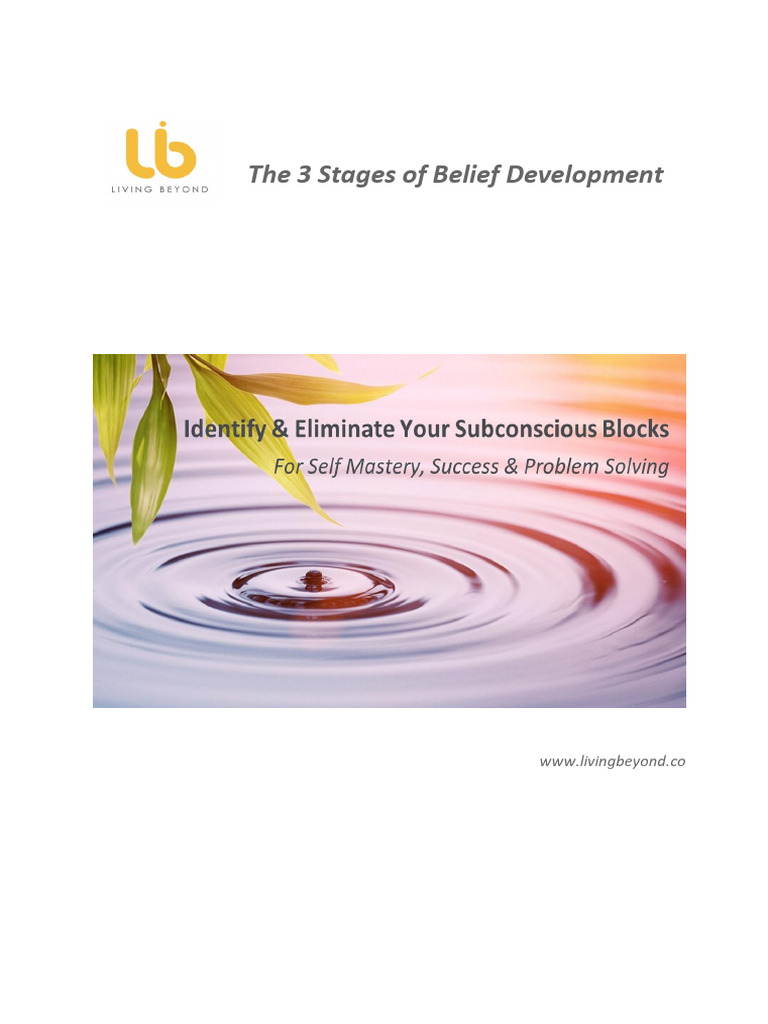 Reading the+3+Stages+of+Belief+Development | PDF | Behavioural Sciences ...