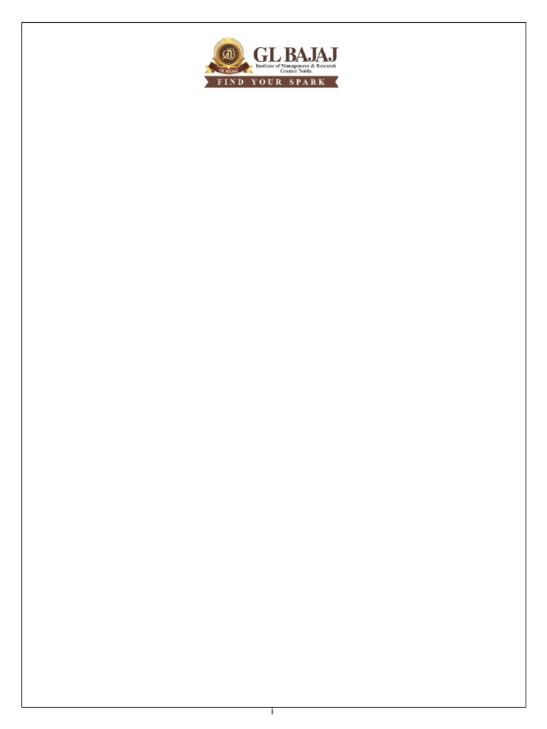 Summer Internship Guidelines (Batch 2024-26) | PDF | Analytics ...