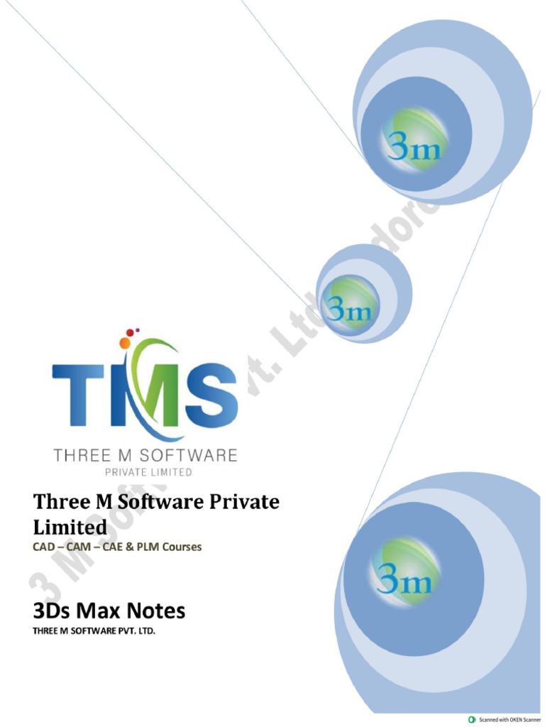 3Ds Max Notes-1 | PDF