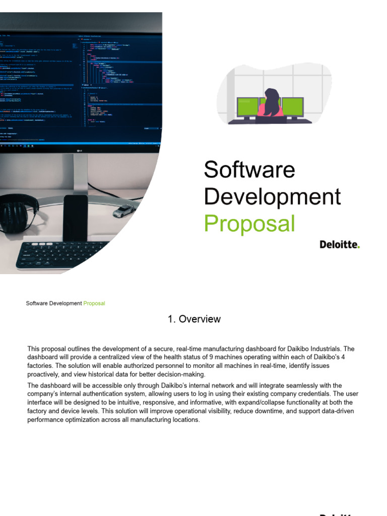 Task 3 Software Development Proposal | PDF | Software Development | Software
