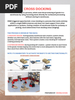 Cross Docking in SAP EWM | PDF | Warehouse | Logistics