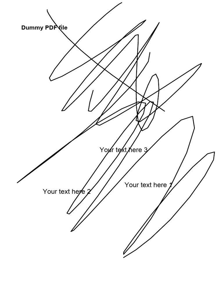 Dummy PDF File: Your Text Here 3 | PDF