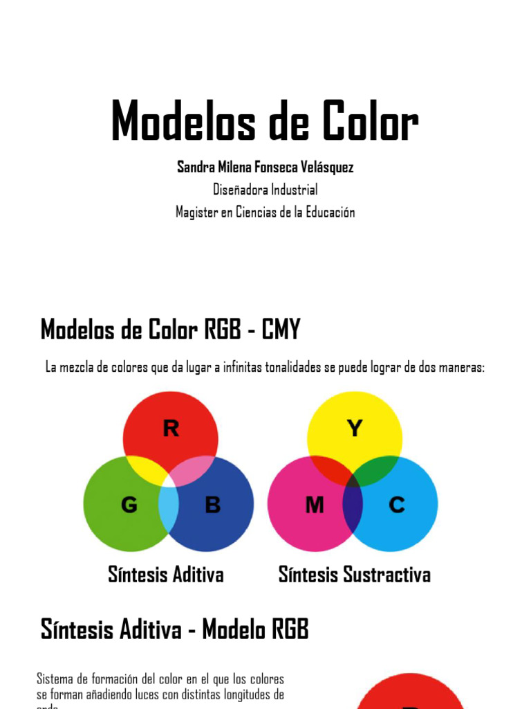 Modelos de Color | PDF | Color | Negro