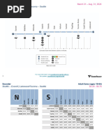 Sounder Train Schedule Overview | PDF | Land Transport | Washington (State)