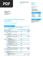 Barclays Premier Current Account Fees | PDF | Transaction Account ...