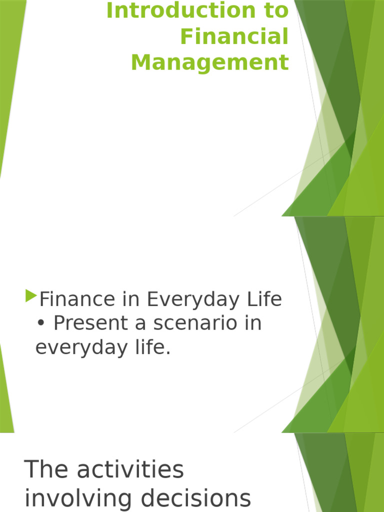 Intro To Financial Management | PDF | Corporations | Stocks