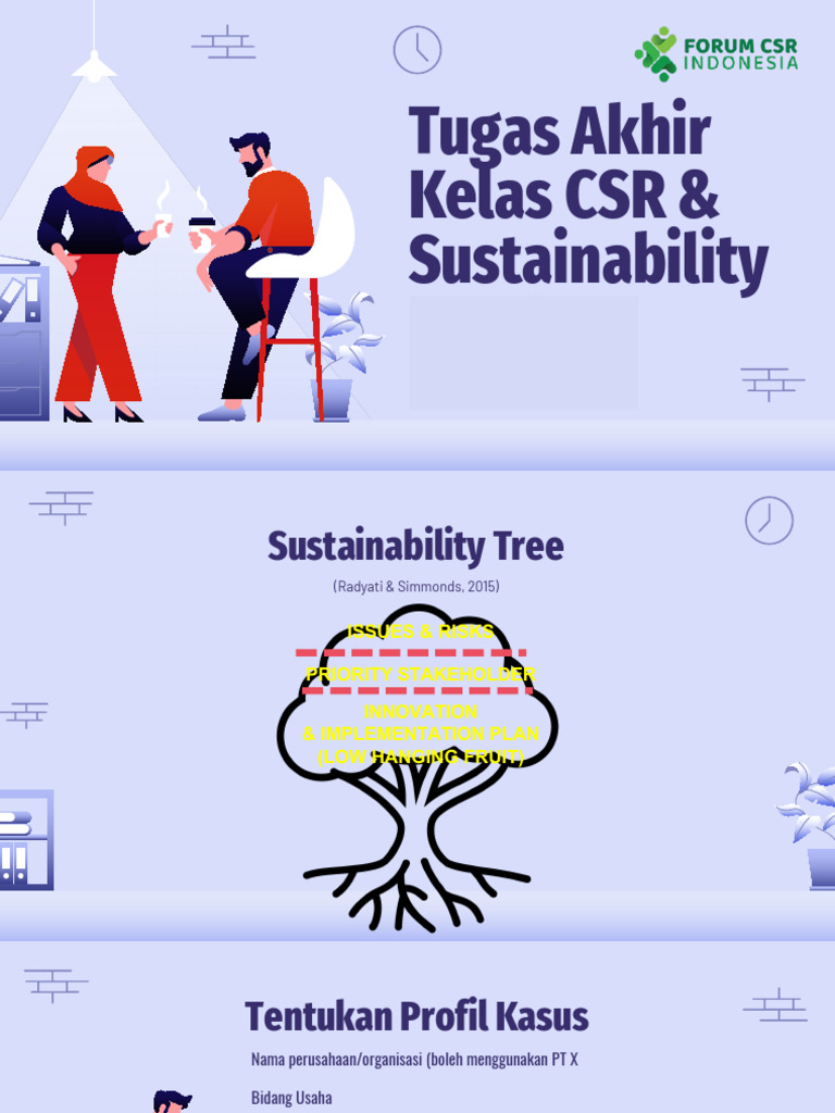 Tugas Kelas CSR & Sustainability FCSR - FutureSkills - Id | PDF