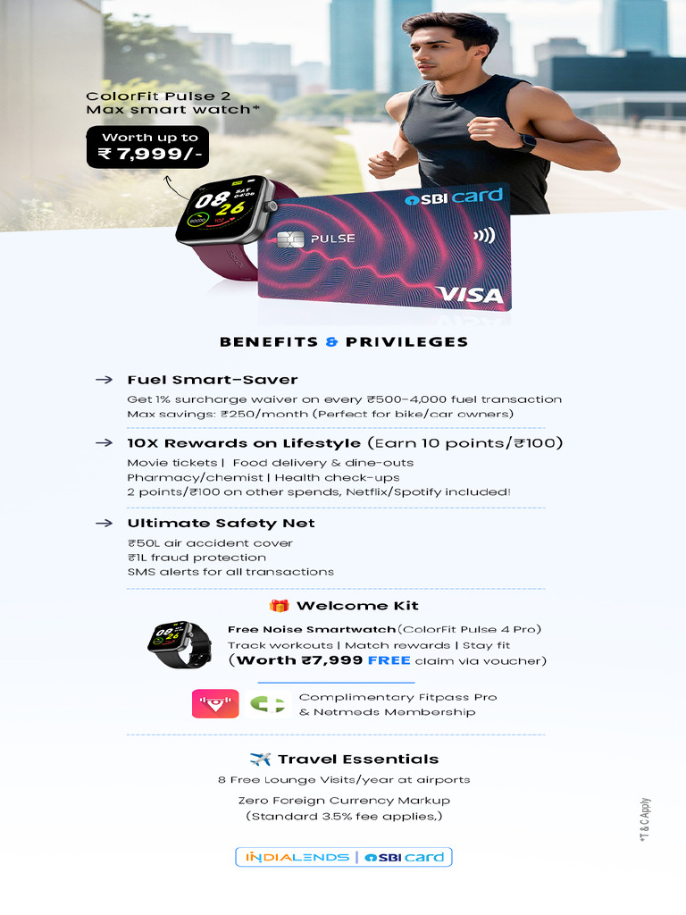SBI Pulse Credit Card | PDF