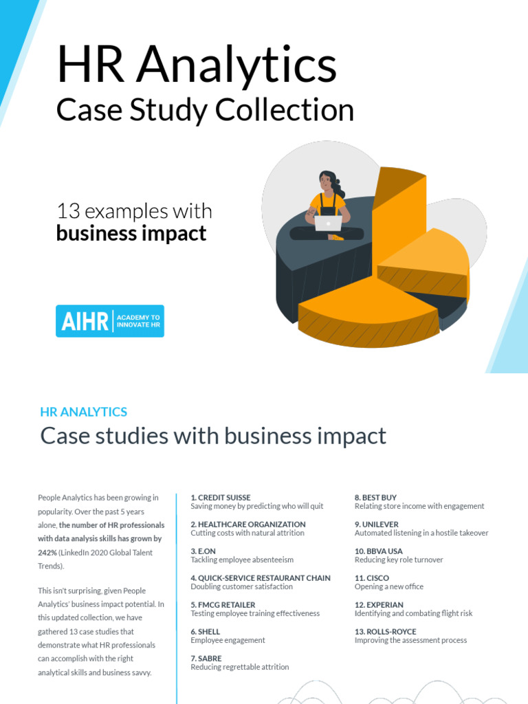 AIHR HR Analytics Case Study Collection 2021 | PDF | Analytics | Turnover (Employment)