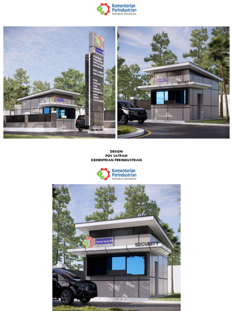 Design Pos Satpam | PDF