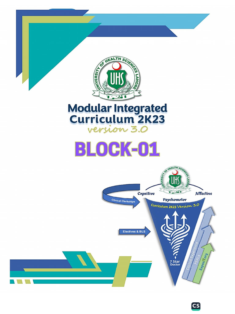 UHS Block 1 Syllabus Overview | PDF
