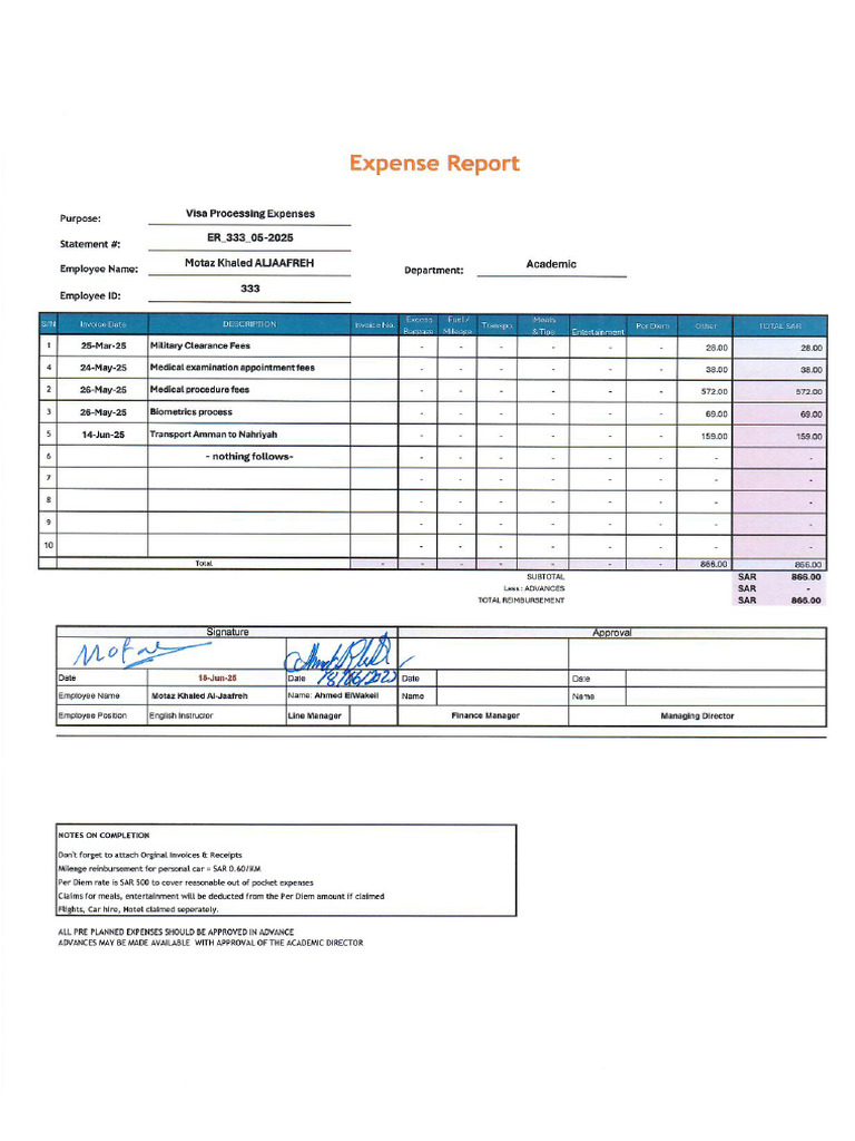 Claim Expense Merged | PDF