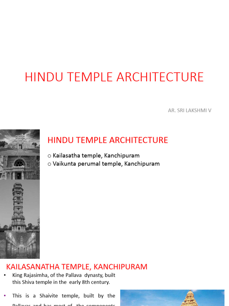 Hindu Temple Architecture Overview | PDF | Architectural Design ...
