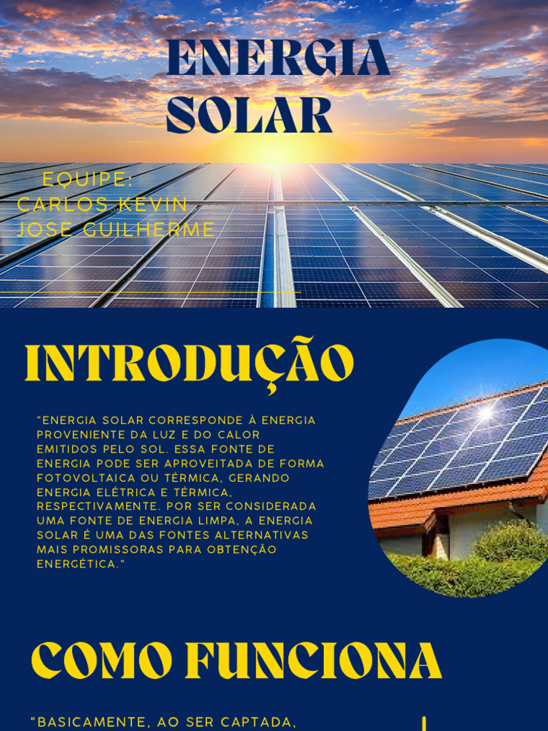 Matriculas Abertas Slide para Escola - 20250712 - 130959 - 0000 | PDF | Energia solar | Fotovoltaica