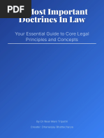 Key Legal Doctrines Explained | PDF | Negligence | Legal Liability