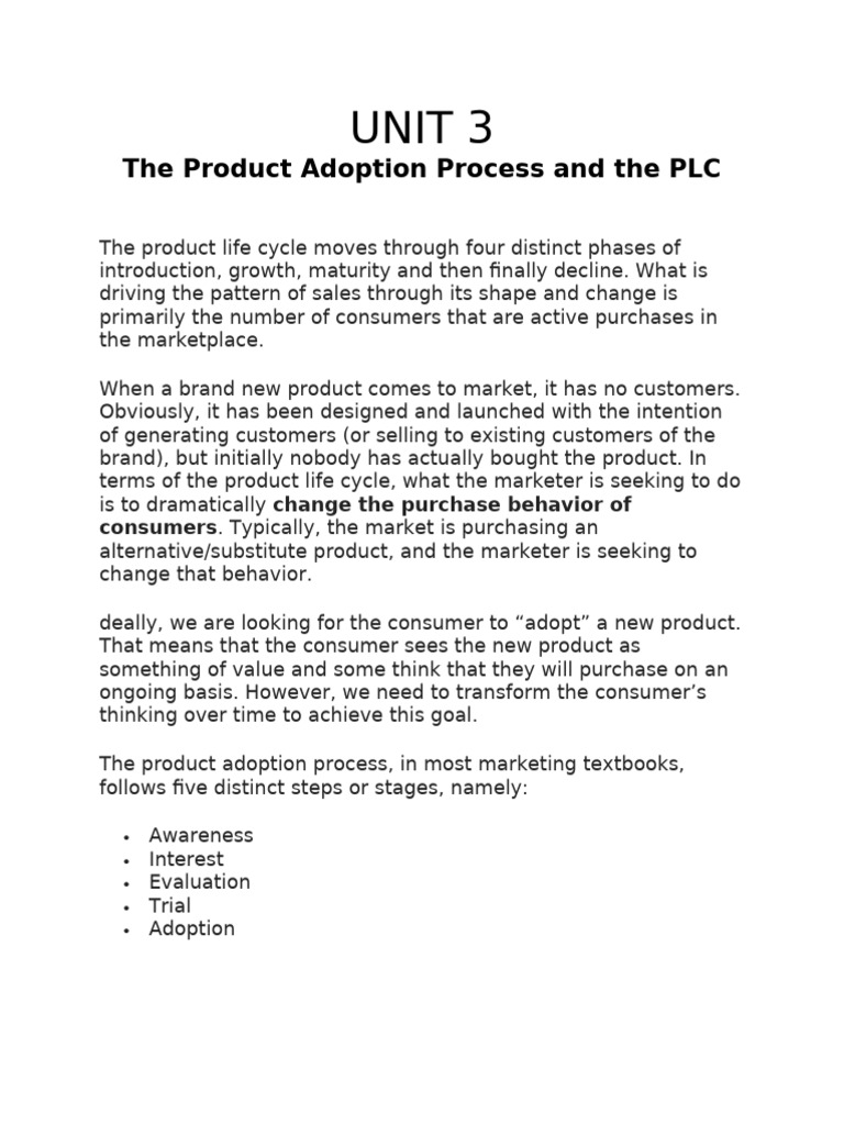 Product Adoption Process Explained | PDF | Brand | Marketing