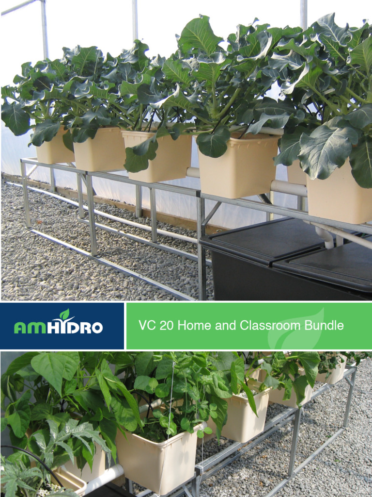VC 20 Hydroponic Growing System Bundle | PDF | Hydroponics | Tomato