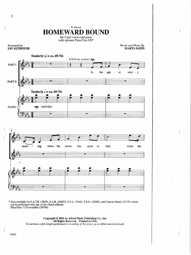 Homeward Bound PDF | PDF