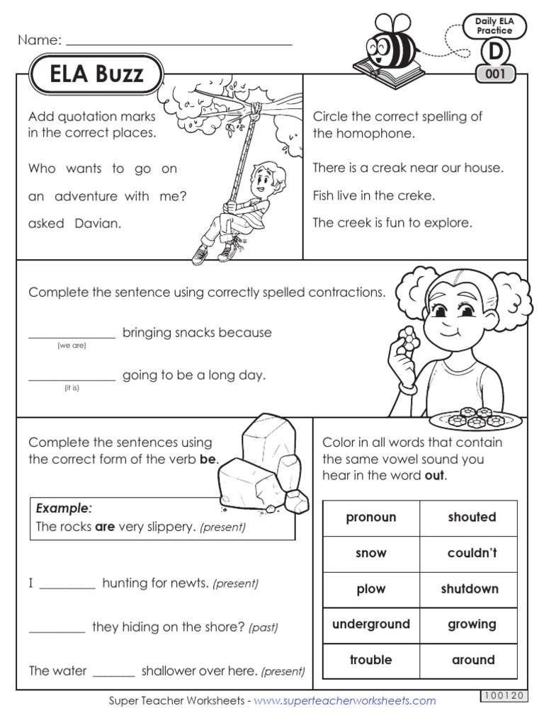 Ela Buzz D 1 5 READD | PDF | Word | Verb