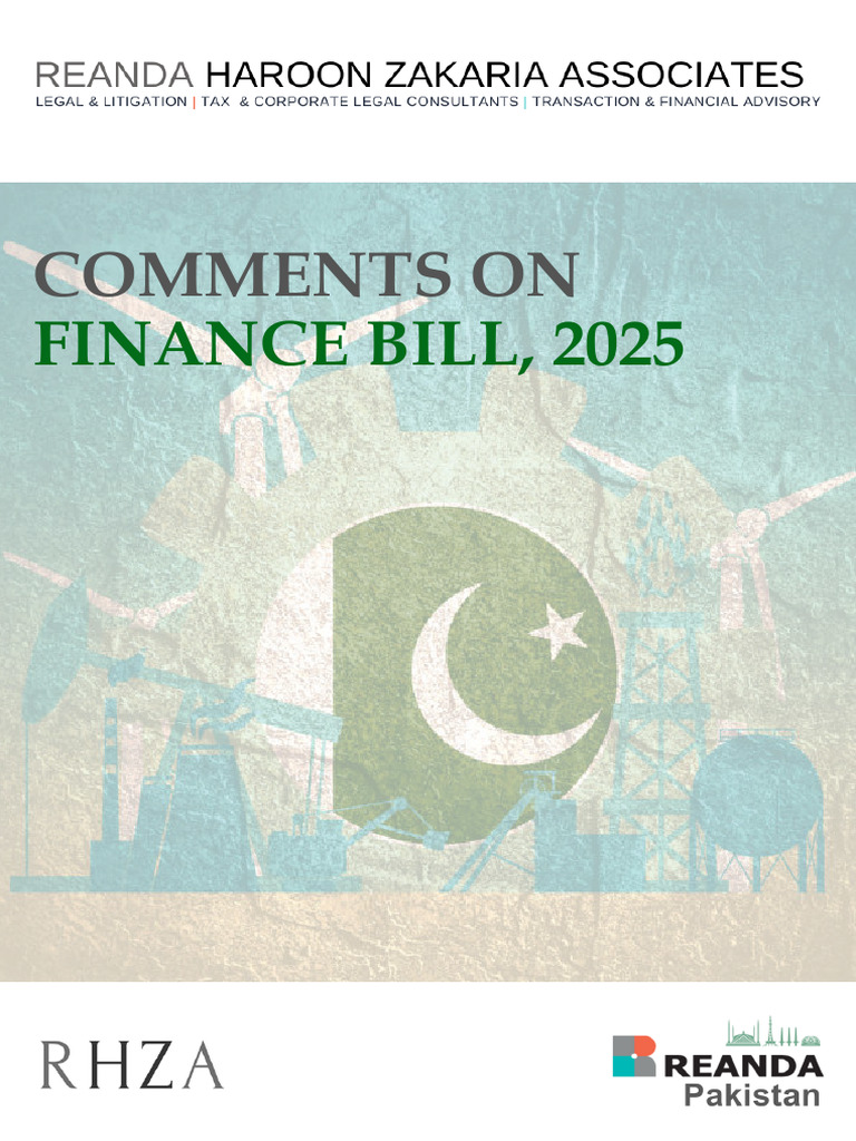 Finance Bill 2025: Key Amendments Overview | PDF | Taxes | Tax Deduction
